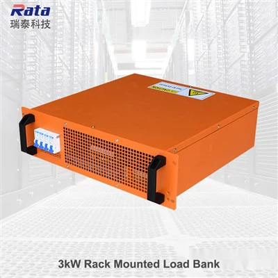 Low Price Rack Mounted Load Bank 3kW Rack Mounted Load Bank with Dual ...