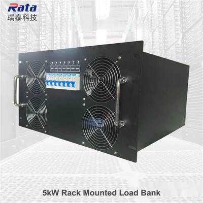 Custom Rack Mounted Load Bank 5kW Resistive Rack Load Bank ...